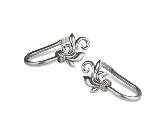 Click here for Micah Holdback Pair - Satin Nickel prices