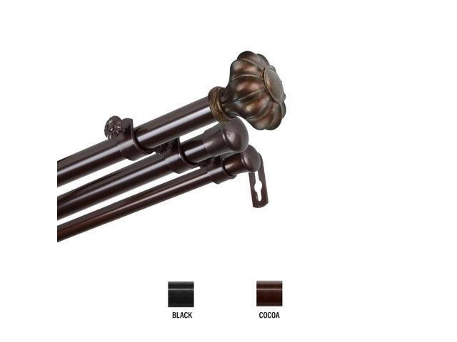 Click here for Gusto Triple Curtain Rod 13/16 inch dia. 48-84 - C... prices