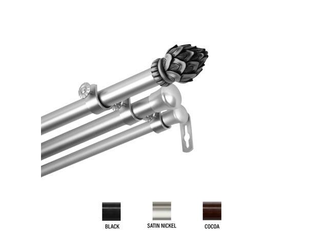 Click here for Tilia Triple Curtain Rod 13/16 inch dia. 28-48 - S... prices