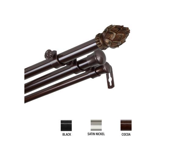 Click here for Tilia Triple Curtain Rod 13/16 inch dia. 48-84 - C... prices