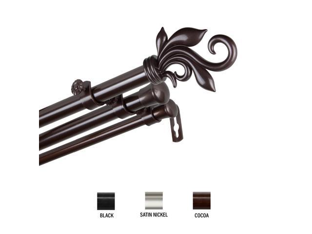 Click here for Micah Triple Curtain Rod 13/16 inch dia. 48-84 - C... prices