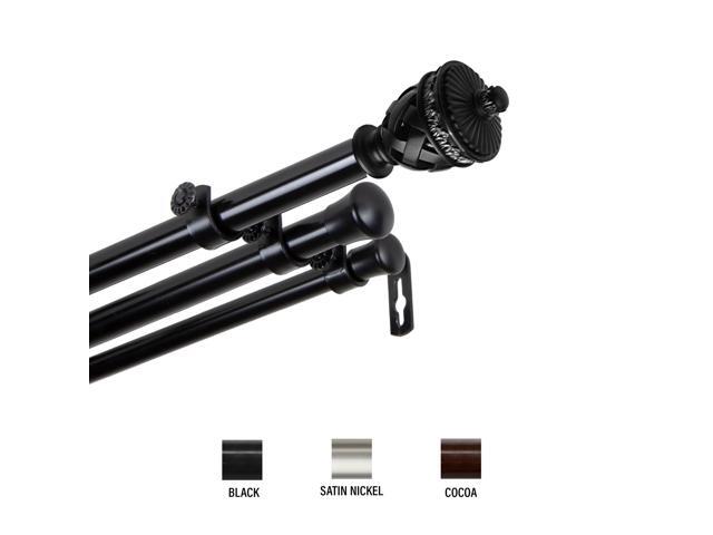 Click here for Araceli Triple Curtain Rod 13/16 inch dia. 120-170... prices