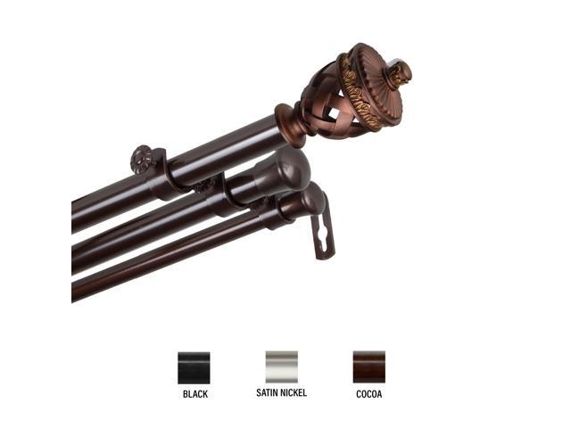 Click here for Araceli Triple Curtain Rod 13/16 inch dia. 120-170... prices
