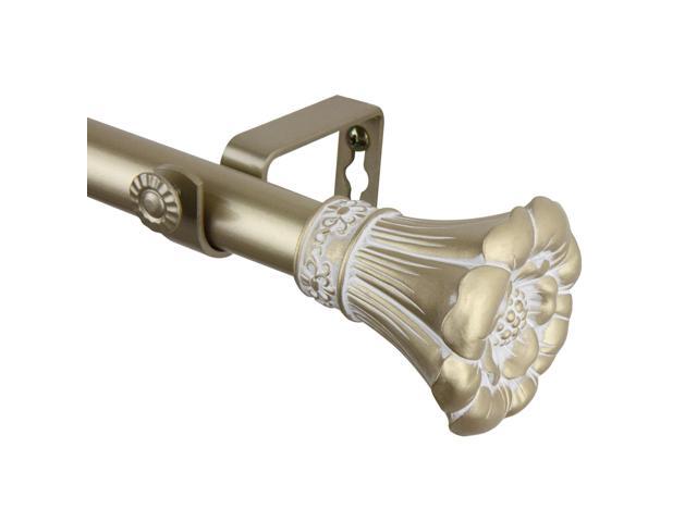 Click here for Fuga Curtain Rod 1 OD 48-84 inch - Gold prices