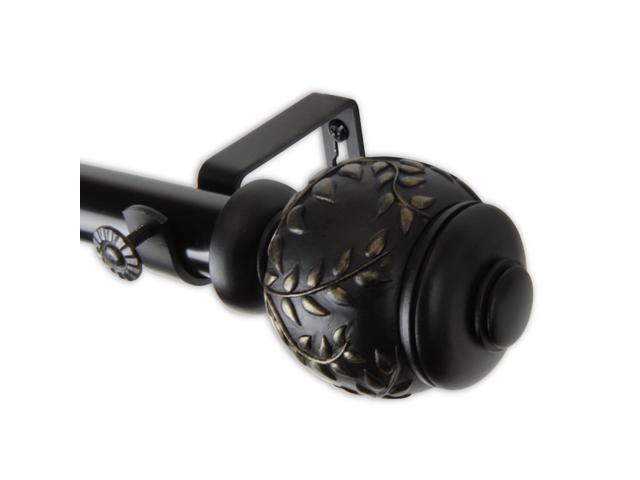 Click here for Mathilda Curtain Rod 1 OD 160-240 inch - Black prices