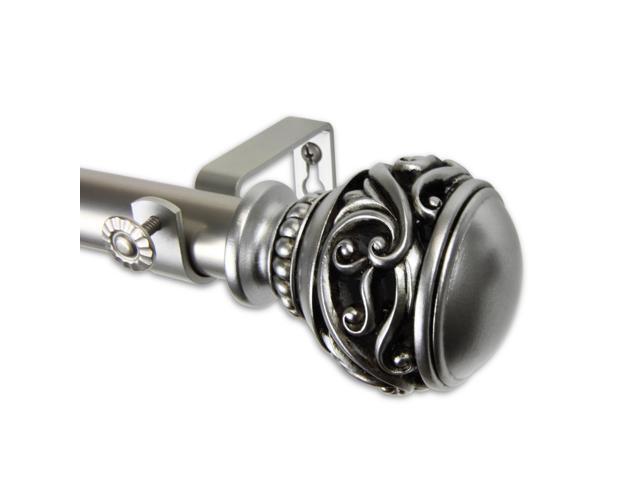 Click here for Mathilda Curtain Rod 1 OD 120-170 inch - Satin Nic... prices