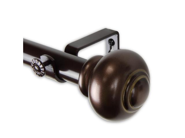 Click here for Constantino Curtain Rod 1 OD 48-84 inch - Bronze prices
