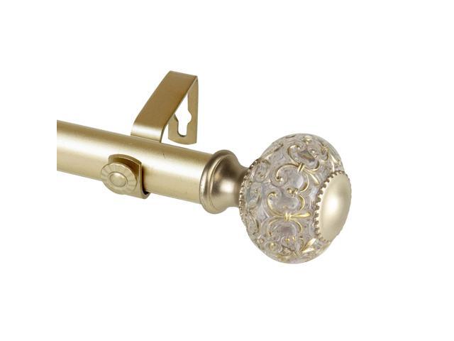 Click here for Elyse Curtain Rod 1 OD 48-84 inch - Gold prices