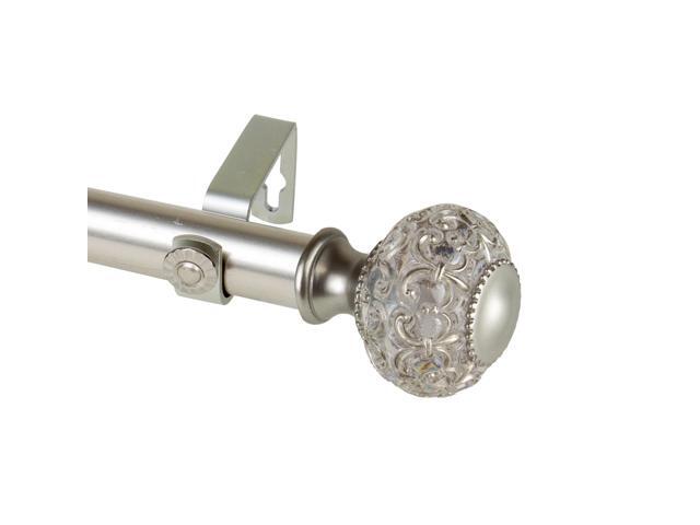 Click here for Elyse Curtain Rod 1 OD 66-120 inch - Satin Nickel prices