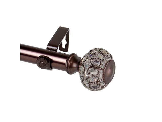 Click here for Elyse Curtain Rod 1 OD 28-48 inch - Bronze prices
