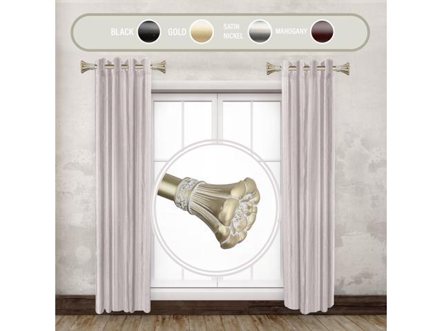 Click here for Fuga 1 dia. Side Curtain Rod 12-20 inch long (Set... prices