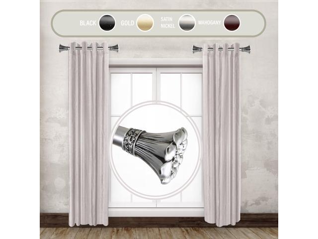 Click here for Fuga 1 dia. Side Curtain Rod 12-20 inch long (Set... prices