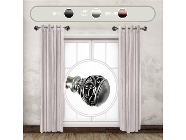 Click here for Leon 1 dia. Side Curtain Rod 12-20 inch long (Set... prices