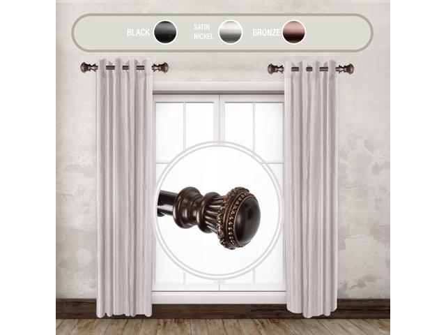 Click here for Sansa 1 dia. Side Curtain Rod 12-20 inch long (Set... prices