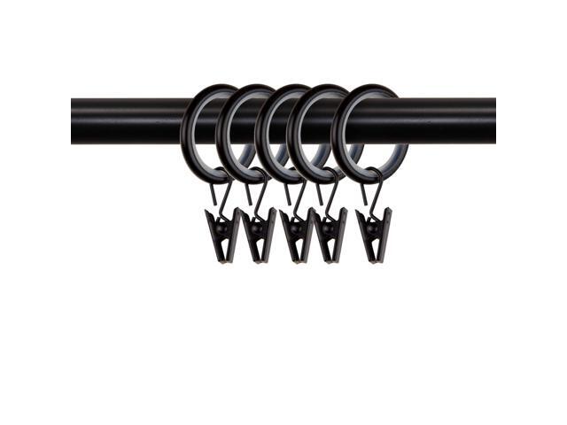 Click here for 7/8 inch Noise-Canceling Curtain Rings w/clips (Se... prices