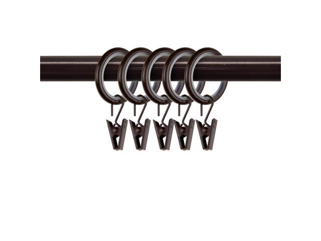 Click here for 7/8 inch Noise-Canceling Curtain Rings w/clips (Se... prices