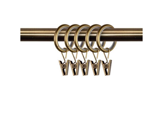 Click here for 7/8 inch Noise-Canceling Curtain Rings w/clips (Se... prices