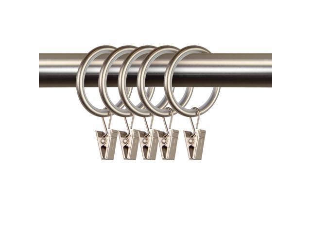Click here for 1-1/4 inch Noise-Canceling Curtain Rings w/clips (... prices