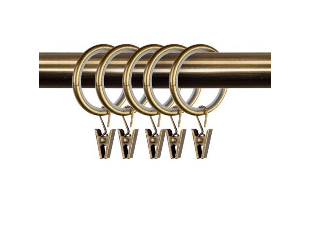 Click here for 1-1/4 inch Noise-Canceling Curtain Rings w/clips (... prices
