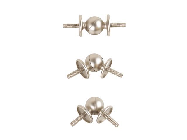 Click here for Screw-in corner connector - Satin Nickel prices