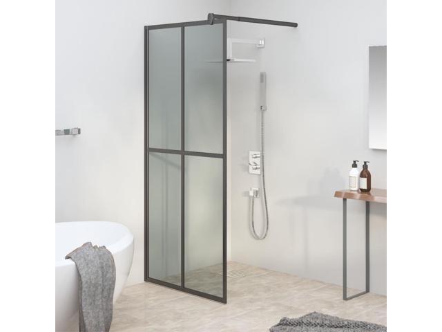 Click here for vidaXL Walk-in Shower Screen 31.5x76.8 Dark Temper... prices