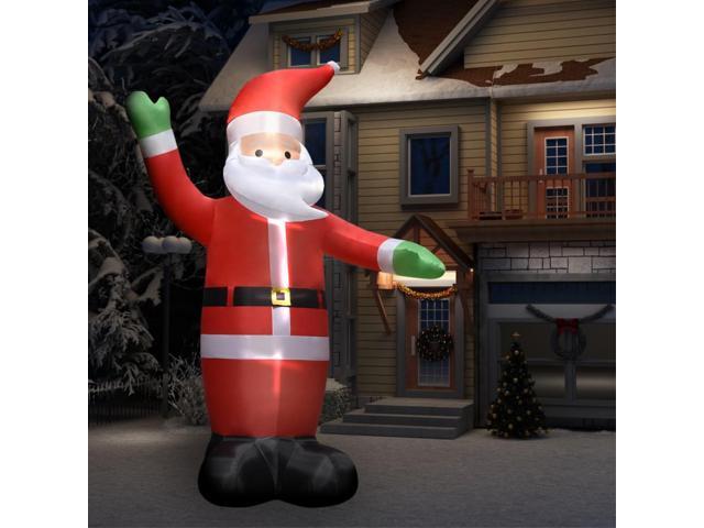 Click here for vidaXL Inflatable Santa Claus with LEDs Christmas... prices