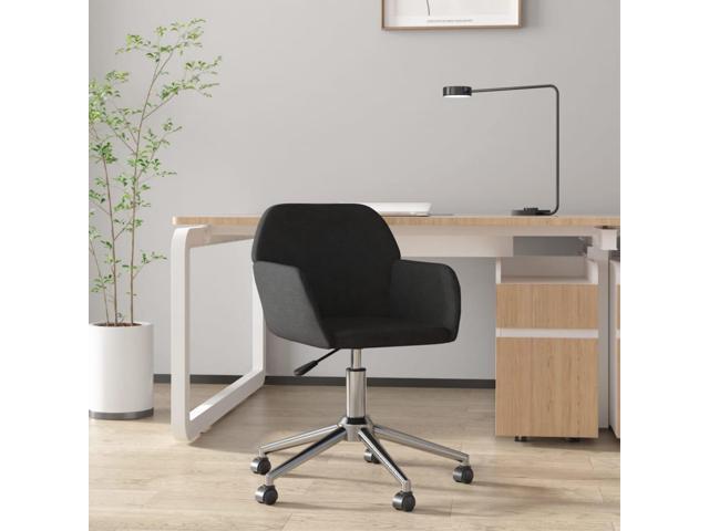Click here for vidaXL Swivel Office Chair Black Fabric prices