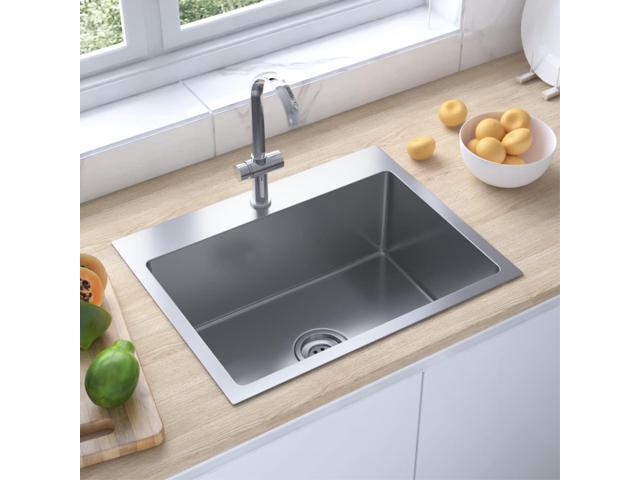 Click here for vidaXL Handmade Kitchen Sink Stainless Steel prices