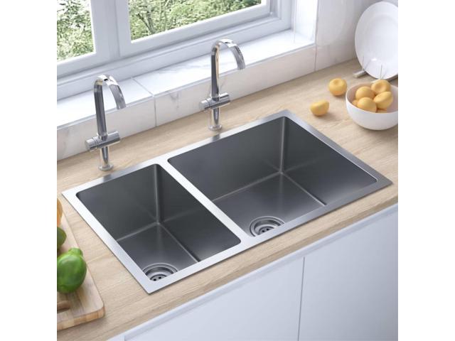 Click here for vidaXL Kitchen Sink Stainless Steel prices