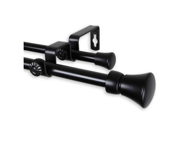 Click here for Lewis Double Curtain Rod 5/8 inch dia. 48-84 Inch... prices