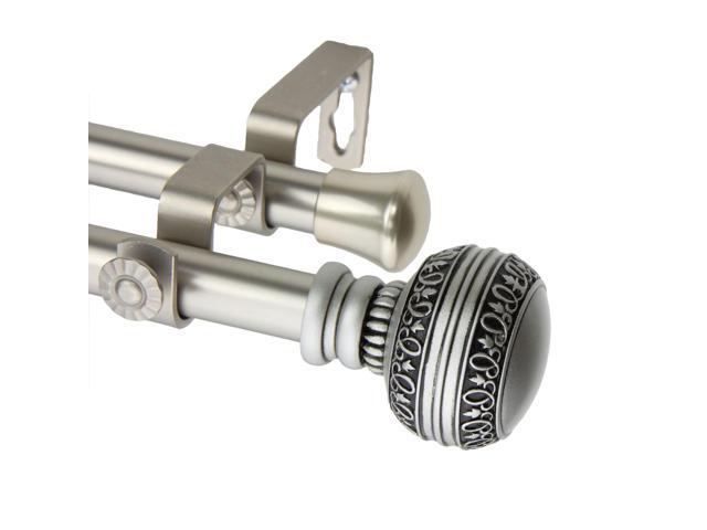 Click here for Dolly Double Curtain Rod 3/4 inch dia. 120-170 - S... prices