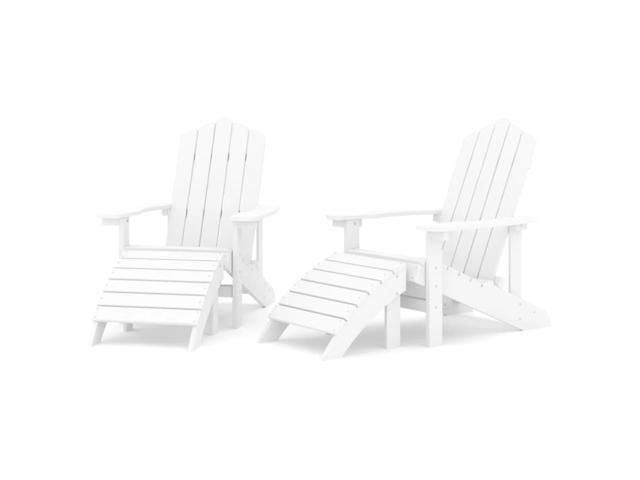 Click here for vidaXL Patio Adirondack Chairs 2 pcs with Footstoo... prices