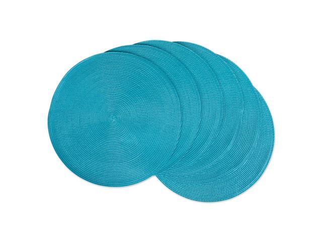 Click here for PLACEMAT ROUND PP WOVEN AQUA Set of 6 prices