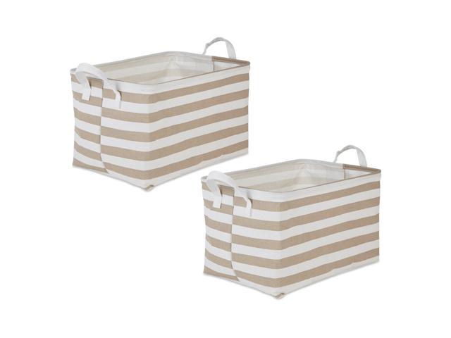 Click here for DII PE-Coated Cotton Polyester Laundry Bin Stripe... prices