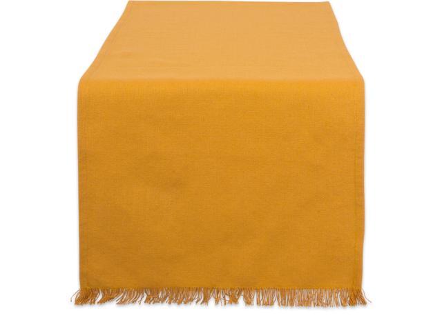 Click here for DII Solid Pumpkin Spice Heavyweight Fringed Table... prices