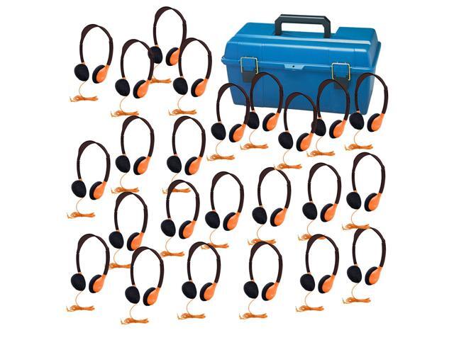 Click here for Headphone In Orange- Multi Pack Deluxe  Foam 24 -... prices