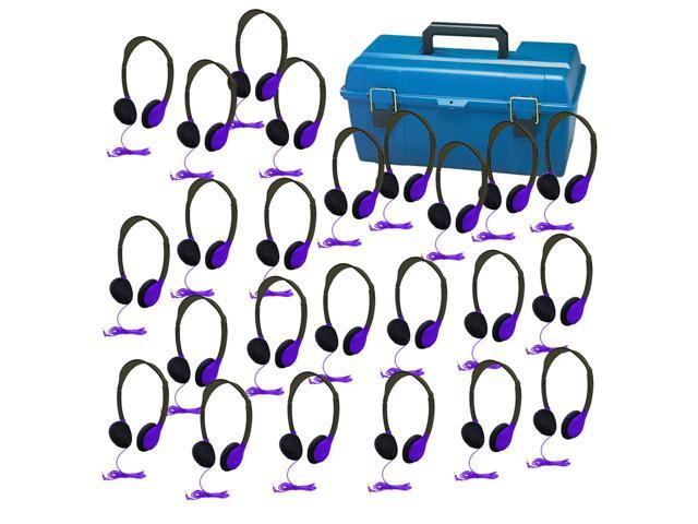 Click here for Headphone In Purple - Multi Pack Deluxe  Foam 24 -... prices