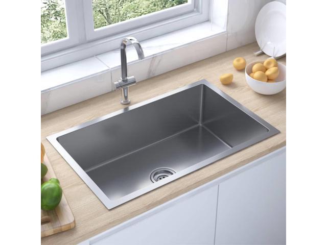 Click here for vidaXL Handmade Kitchen Sink Stainless Steel prices