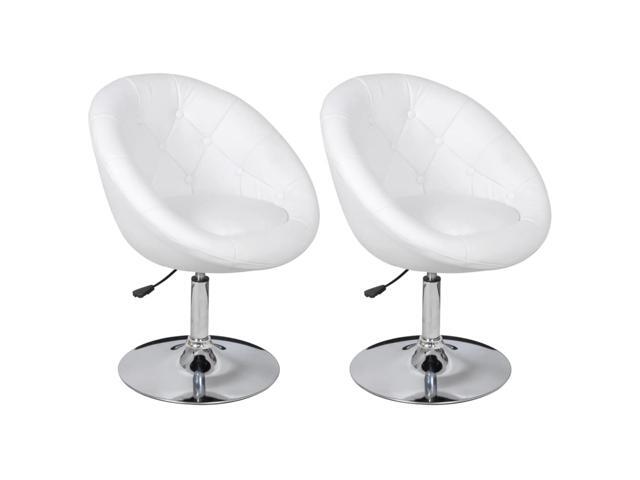 Click here for vidaXL Bar Stools 2 pcs White Faux Leather prices
