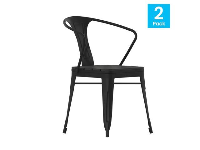 Click here for Helvey Commercial Indoor/Outdoor Black Stacking Ar... prices