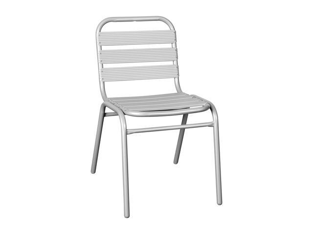 Click here for Lila Commercial Silver Metal Indoor-Outdoor Restau... prices