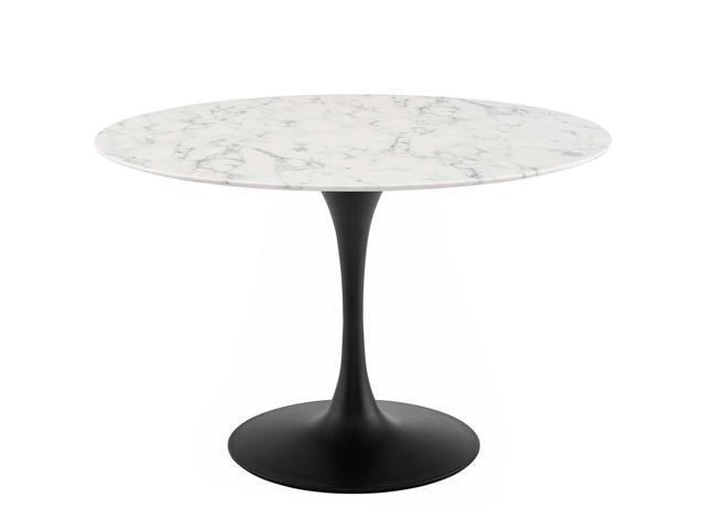 Click here for Lippa 47 Round Artificial Marble Dining Table prices