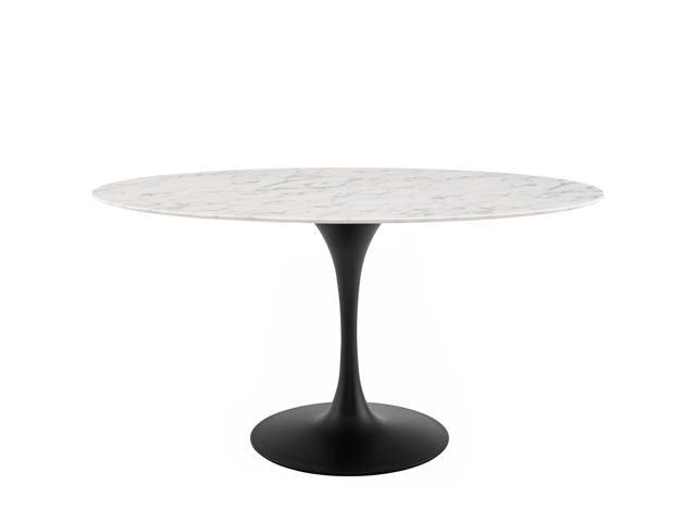 Click here for Lippa 60 Oval Artificial Marble Dining Table prices