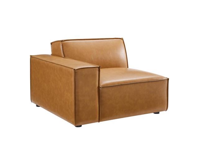Click here for Restore Left-Arm Vegan Leather Sectional Sofa Chai... prices