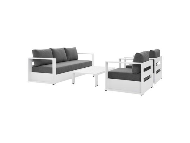 Click here for Tahoe Outdoor Patio Powder-Coated Aluminum 4-Piece... prices