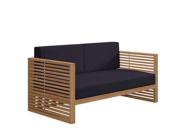 Click here for Carlsbad Teak Wood Outdoor Patio Loveseat prices