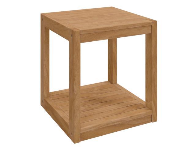 Click here for Carlsbad Teak Wood Outdoor Patio Side Table prices