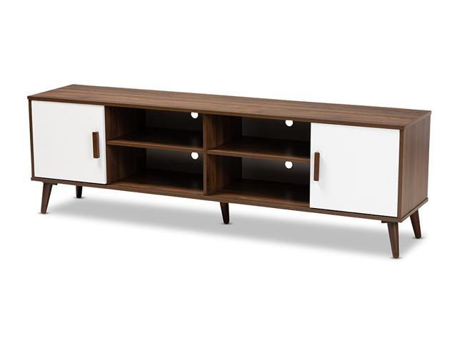 Click here for Baxton Studio Quinn Mid-Century Modern Two-Tone Wh... prices
