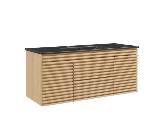 Click here for Render 48 Wall-Mount Bathroom Vanity prices