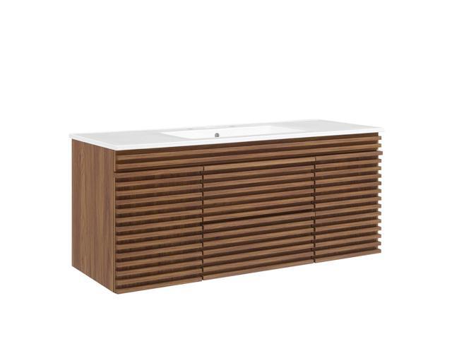 Click here for Render 48 Wall-Mount Bathroom Vanity prices